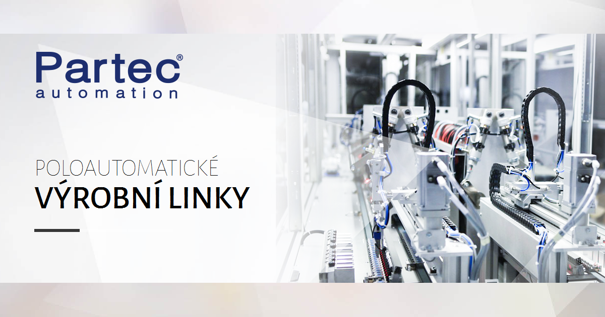 PARTEC a.s. | Automatizované montážní linky
